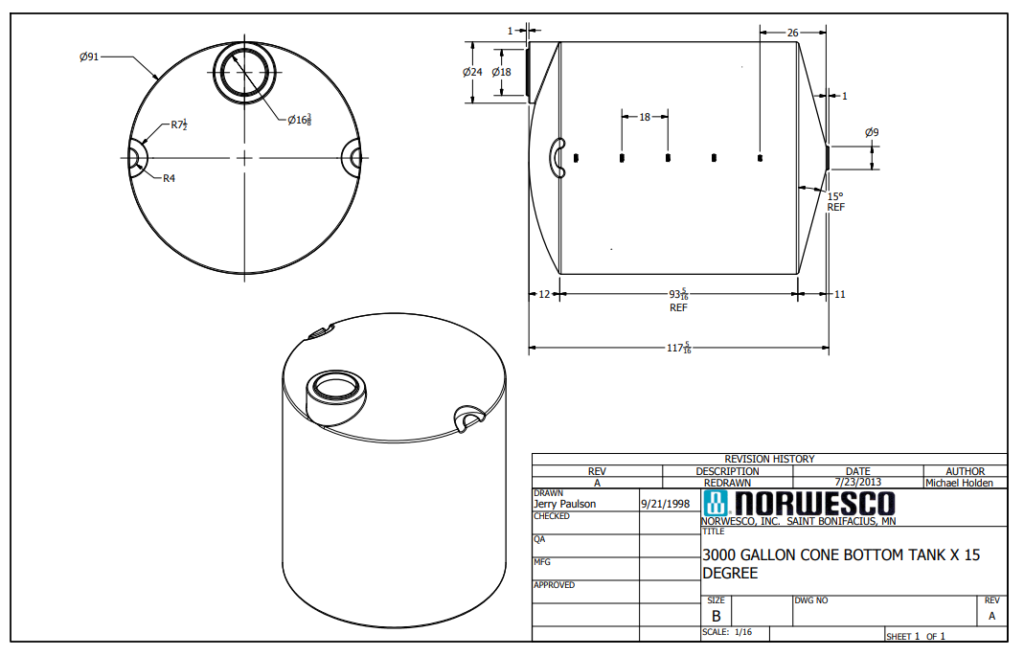 Cone Bottom Tanks